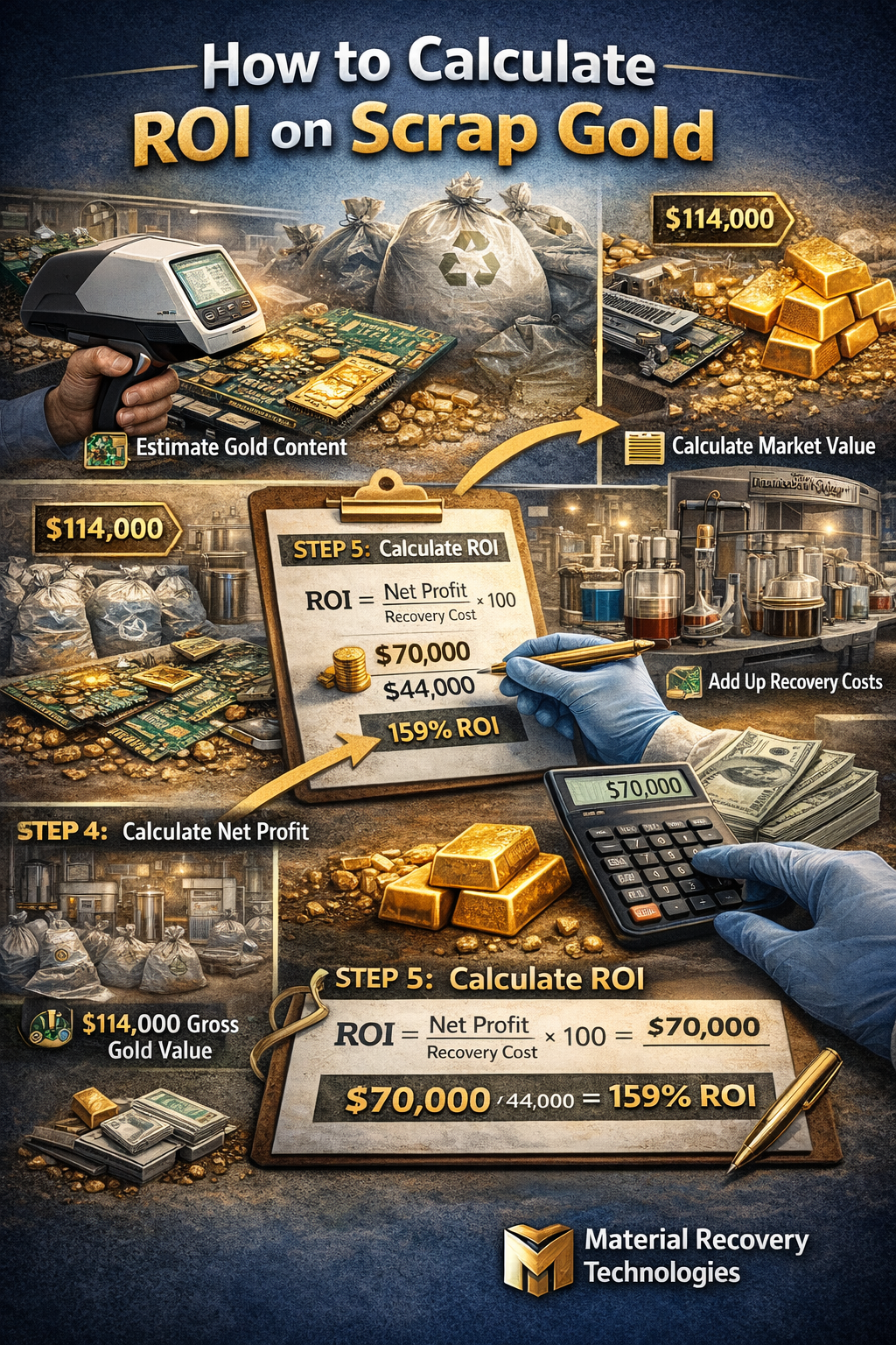 How to Calculate ROI on Scrap Gold - MRT Gold