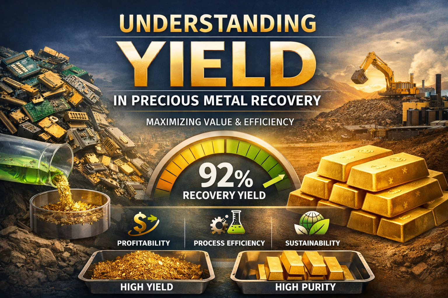 What “Yield” Really Means in Precious Metal Recovery - MRT Gold